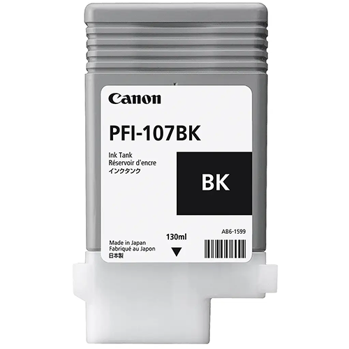 Canon PFI-107BK Black Ink ketridž | 6705B001