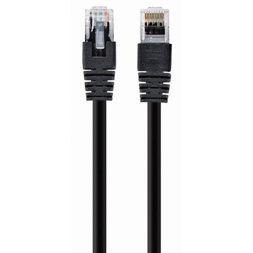 Gembird CAT5e UTP Patch cord, black, 7.5 m, Unshielded patch cord, 8P8C | PP12-7.5M/BK