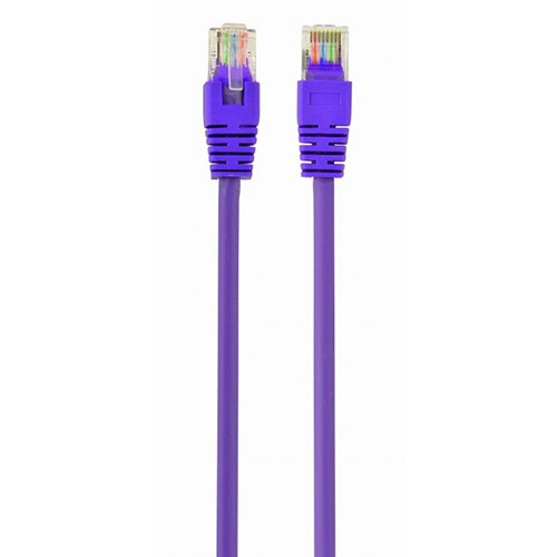 Gembird CAT5e UTP Patch cord, purple, 2 m, Unshielded patch cord, 8P8C | PP12-2M/V
