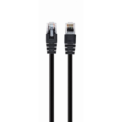 Gembird CAT5e UTP Patch cord, black, 10 m, Unshielded patch cord, 8P8C | PP12-10M/BK