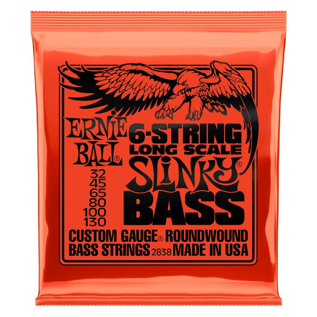 Ernie Ball Super Slinky 2838 Žice za 6 žičanu bas gitaru