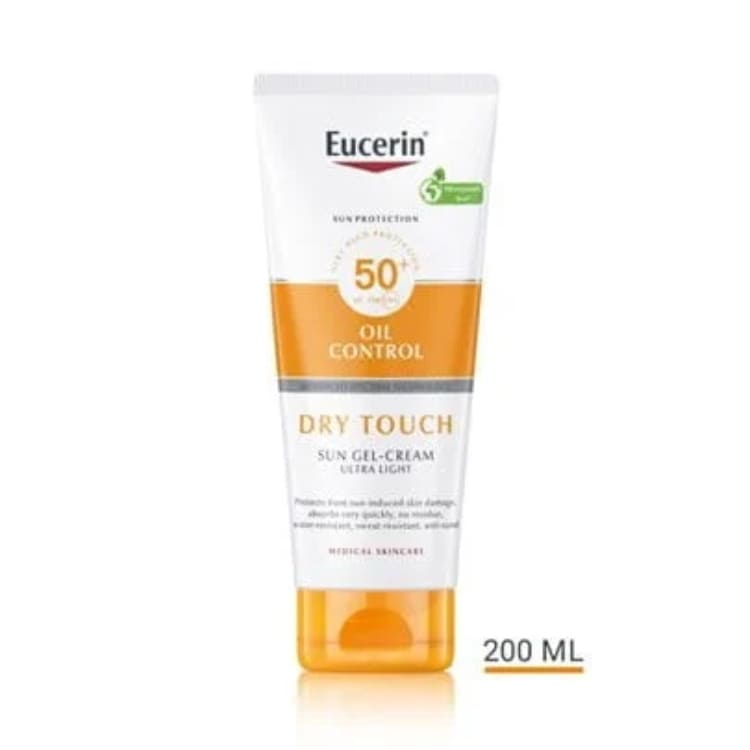 Eucerin Sun Dry Touch Gel-krem za zaštitu osetljive kože od sunca SPF50+ 200ml