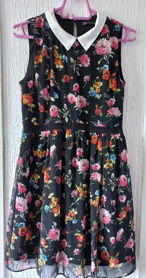 Zara floral haljina S