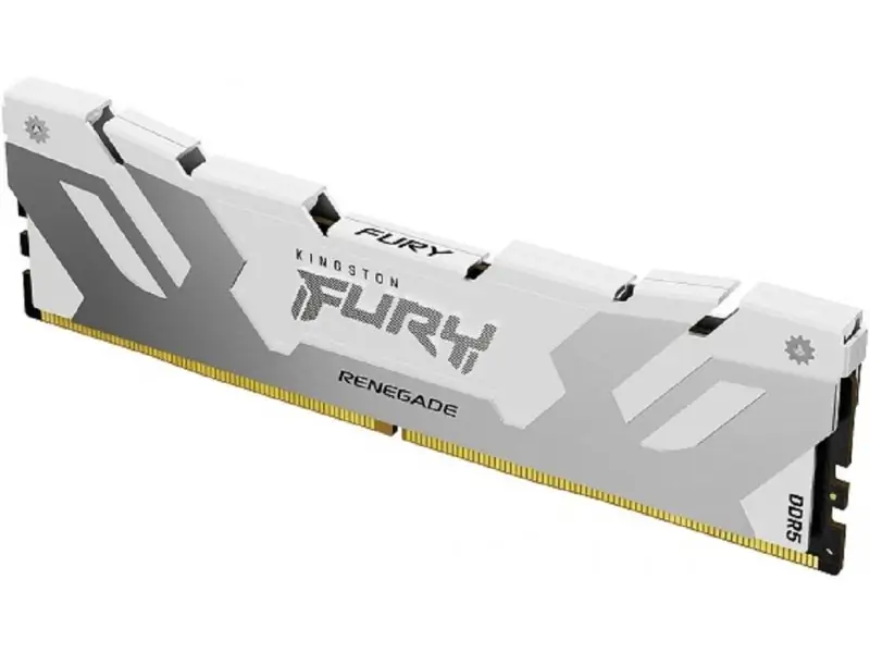 KINGSTON DIMM DDR5, 16GB, 6.400MHZ, FURY RENEGADE WHITE XMP (KF564C32RW-16)