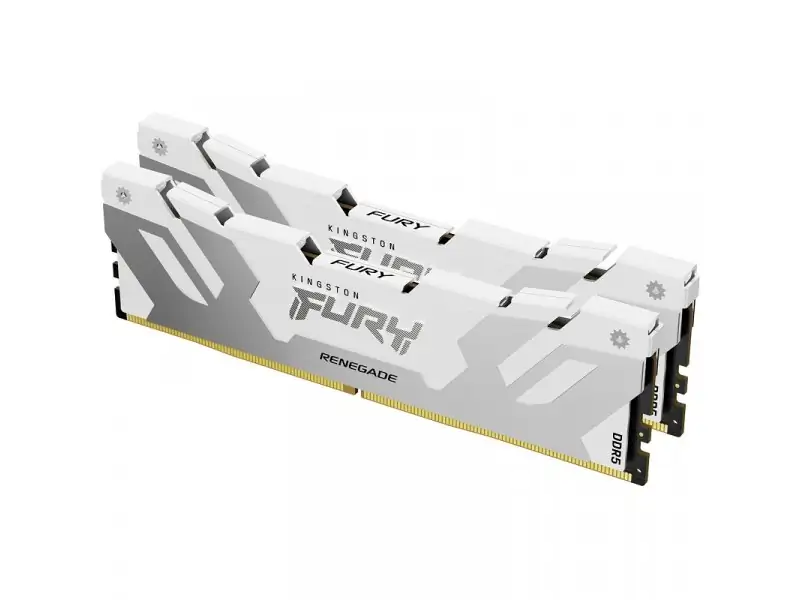 KINGSTON DIMM DDR5, 32GB (2×16), 6.800MHZ, FURY RENEGADE WHITE XMP (KF568C36RWK2-32)