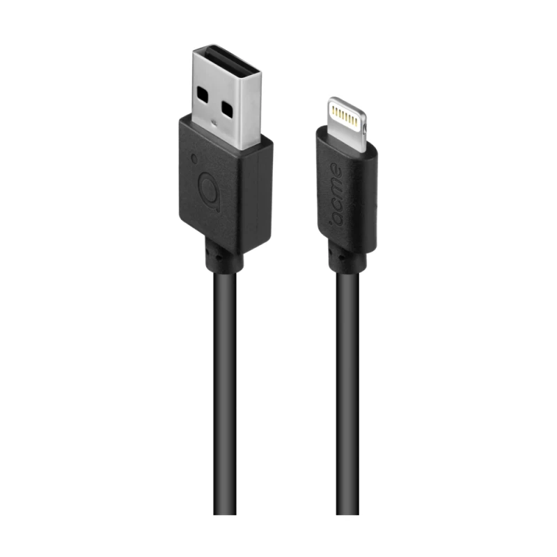 Acme CB1031 kabl za punjač USB A (muški) na Lightning 1m crni
