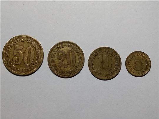 5,10,20 i 50 para iz 1965