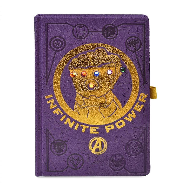 Avengers Infinity War Gauntlet Light Up A5 Notebook