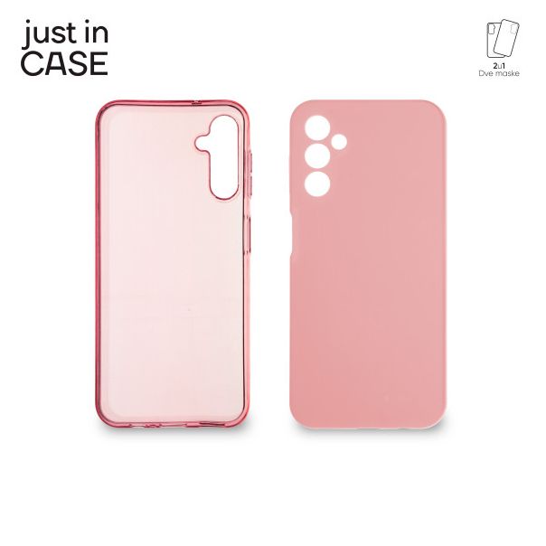 JUST IN CASE 2u1 Extra case MIX paket pink za A14 4G