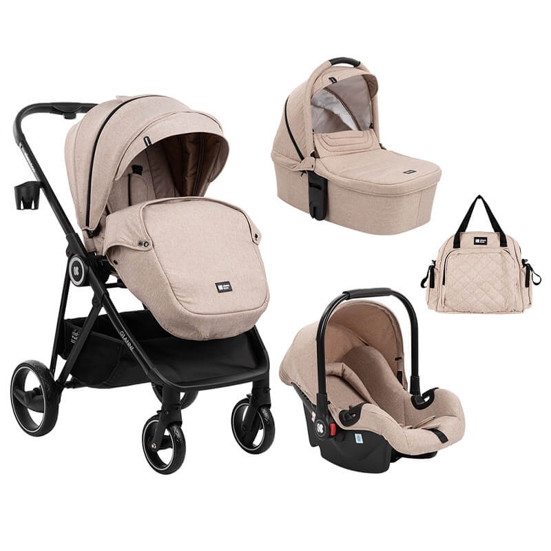 Kikka Boo Gianni Kolica 3u1Sa Tvrdom Korpom Beige