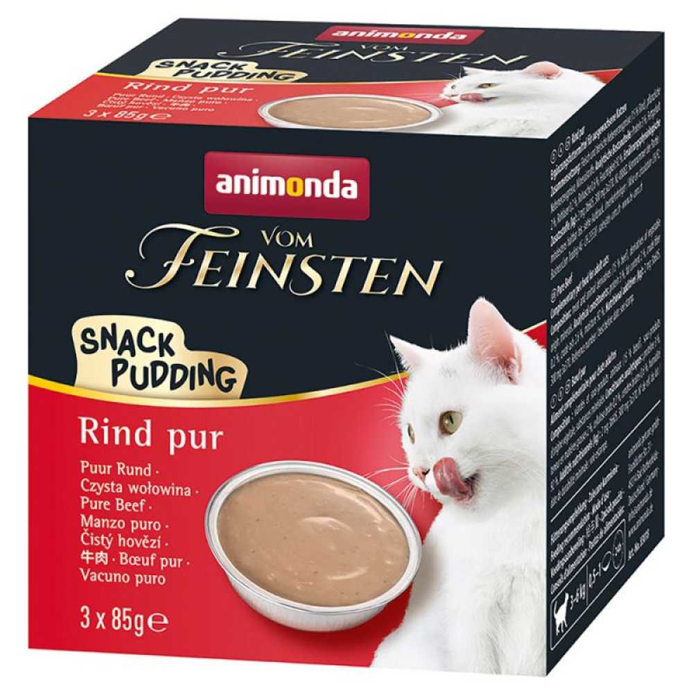 Animonda Vom Feinsten puding za mačke - Govedina 3x85g