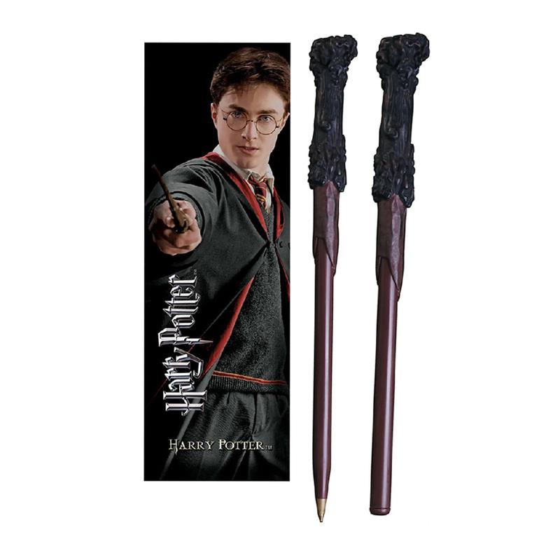 Noble Collection Harry Potter - Wands - Harry Potter Wand Pen And Bookmark