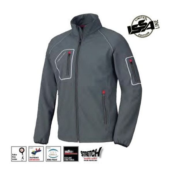 Softshell jakna Just siva 27435