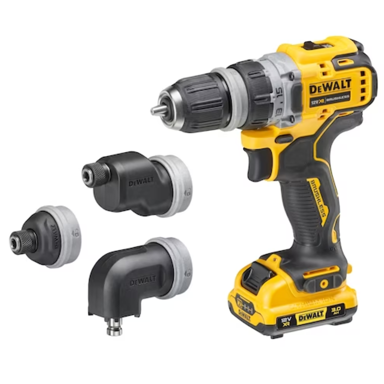 DeWalt Akumulatorska bušilica Multi-Head 12V XR – odvrtač, 2 x 3Ah, DCD703L2T