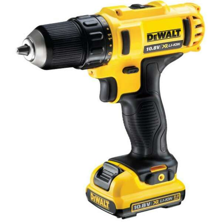 DeWalt Akumulatorska bušilica odvijač 10,8V Li-Ion 2 Ah DCD710D2, DCD710D2-QW