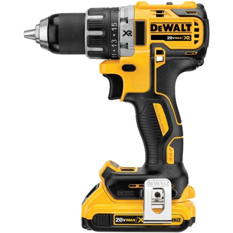 DeWalt Akumulatorski set bušilica-odvijač i brusilica, DCK2020P2T