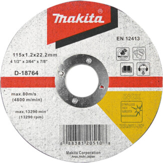 Makita Brusni disk sa presovanim centrom Ø230mm 2mm, D-18845