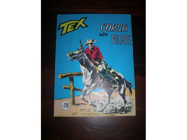 TEX 58 CORSA  ALLA  MORTE