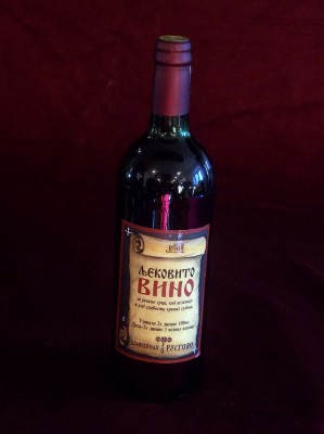 Љековито вино за јачање срца, 1 литар – Манастир Рустово