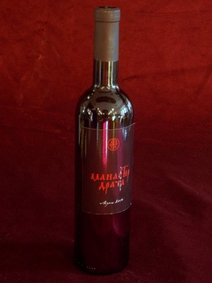 Мерло вино 0.75 литара – Манастир Драча