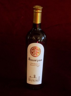 Филигран бело вино 0.75 литара – Манастир Буково