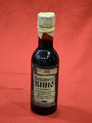 Љековито вино, 0.2 литра – Манастир Рустово