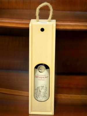 Кутија за вино дрвена