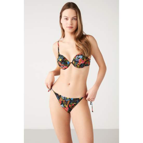 Nigrena 'Simple Patterned Padded Bikini'