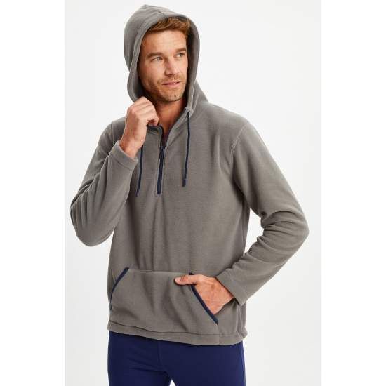 Ted Half Zipper Pajamas Sweatshirt