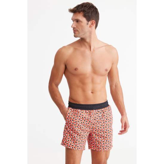 Mırı Geometric Pattern Shorts