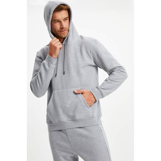 Men's Pajamas Sweatshirt with Luck Cap