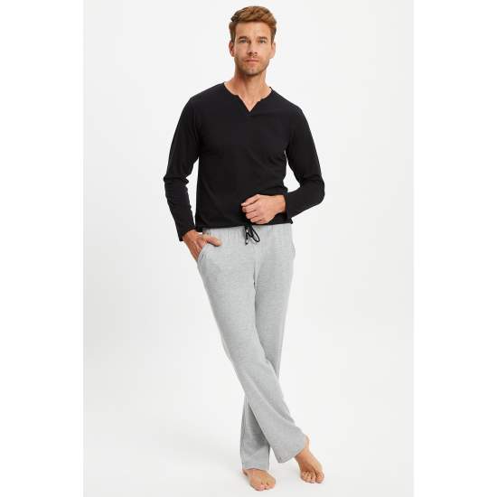 Luciano Men's Cotton Pajamas with Pockets