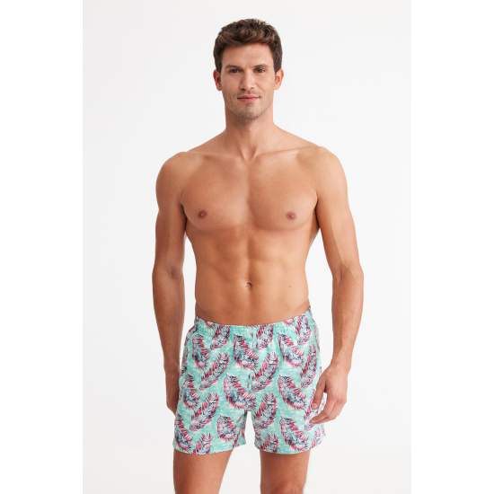 Hedland Leaf Pattern Marine Shorts