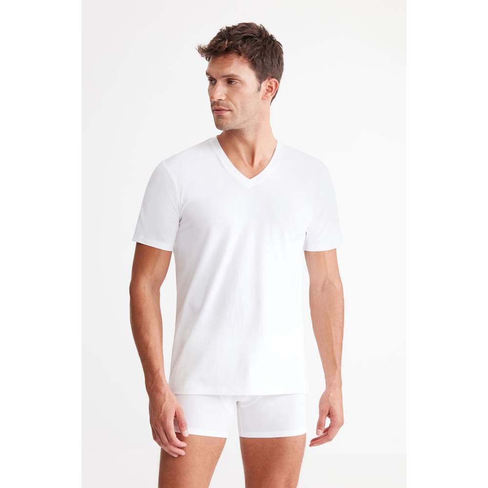 Emilio V Neck Modal Men's Tshirt