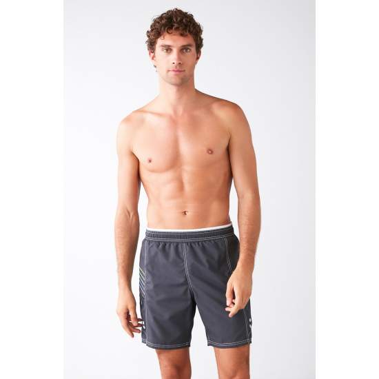 Arcobaleno Zippered Pockets Marine Shorts