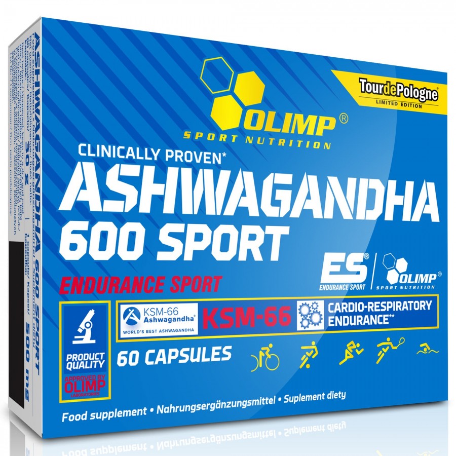 OLIMP ASHWAGANDHA 600 SPORT, 60 kapsula