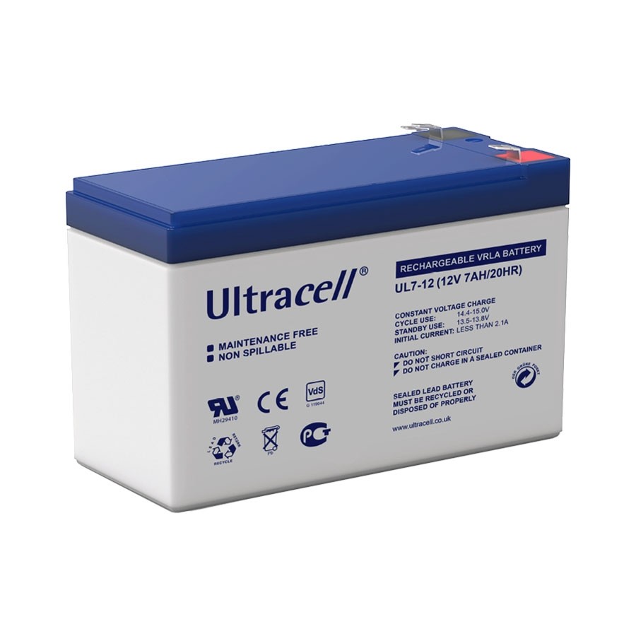 Akumulator 12V/7Ah Ultracell UL7-12