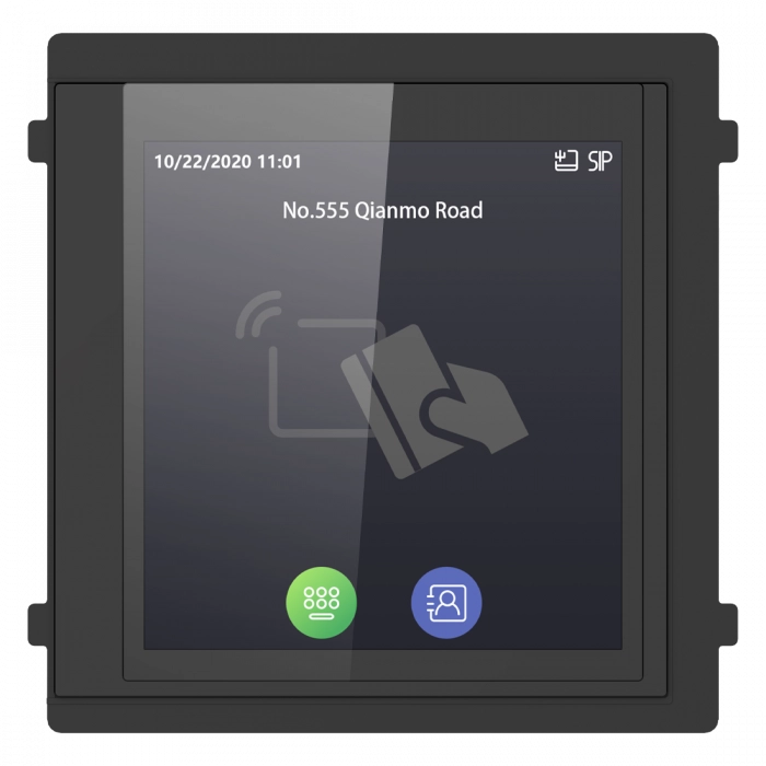 Hikvision DS-KD-TDM Touch Displej Modul 3-u-1