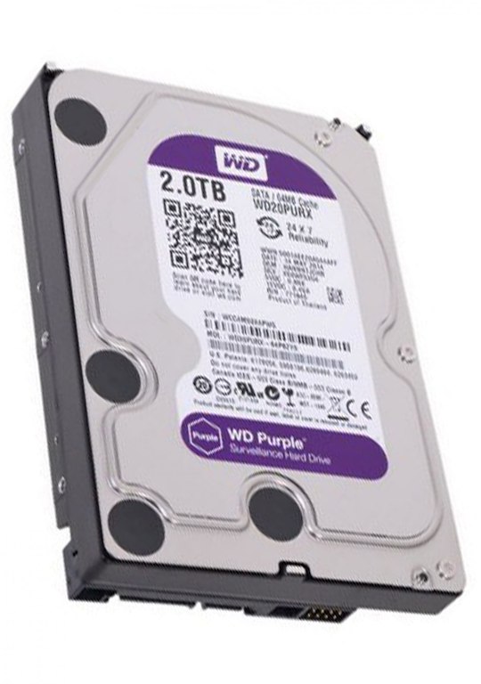 HDD HIKVISION HARD DISC WD20PURX-78 PURPLE 2TB