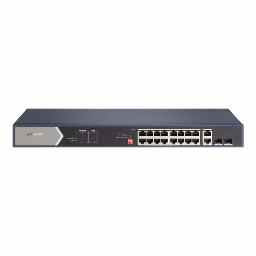 DS-3E0520HP-E Gigabitni PoE Switch 16-portni