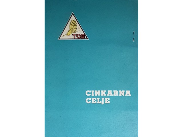 Katalog Boja `CINKARNA`  Celje Jugoslavija