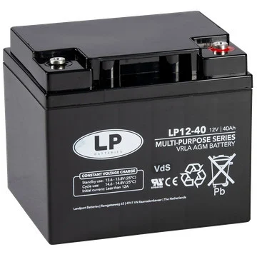 Landport LP12-40 Vds, 12V 40Ah M6