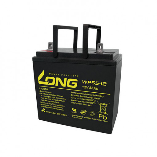 Baterija Long WP55-12 12V 55Ah