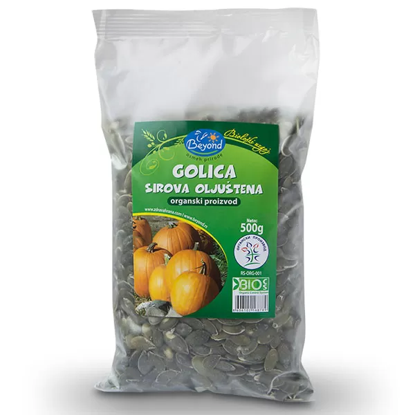 Golica sirova organska 500g