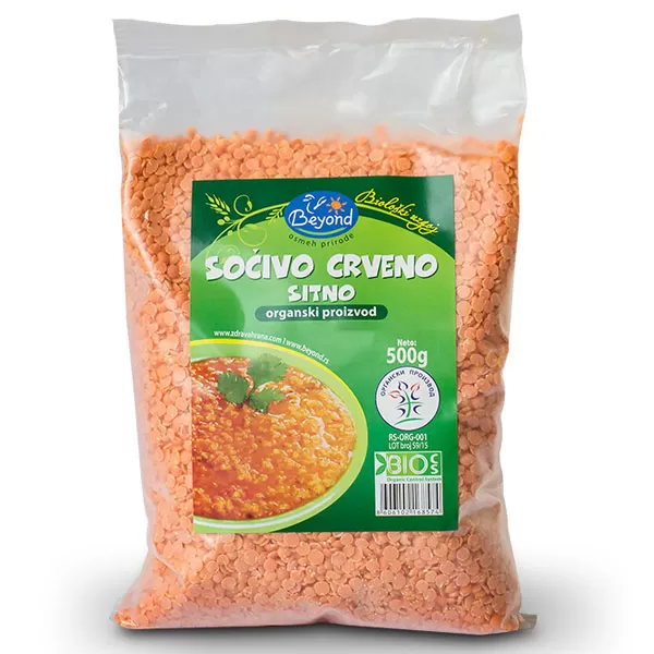 Sočivo crveno organsko 500g