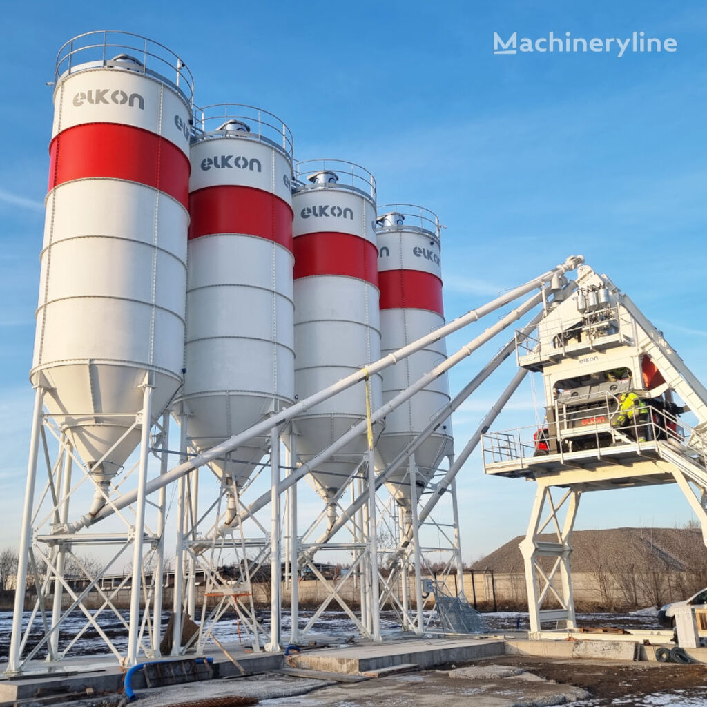 Novi Elkon Modułowy Silos na cement 100 ton silos za cement