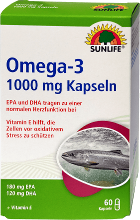 SUNLIFE
Omega - 3 - Kapsule, 60 kom
Dodatak ishrani