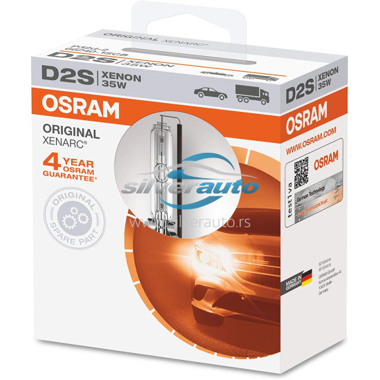 OSRAM D2S XENON SIJALICA 35W 66240 12V 24V