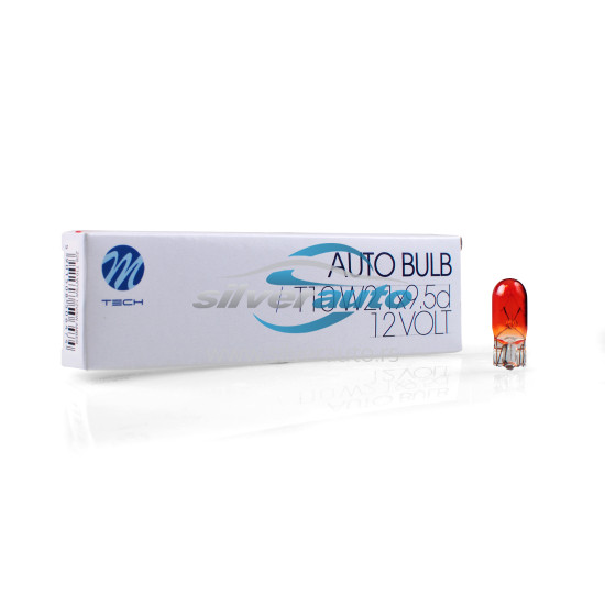 AUTO SIJALICA M-TECH 12V5W UBODNA ZUTA Z28