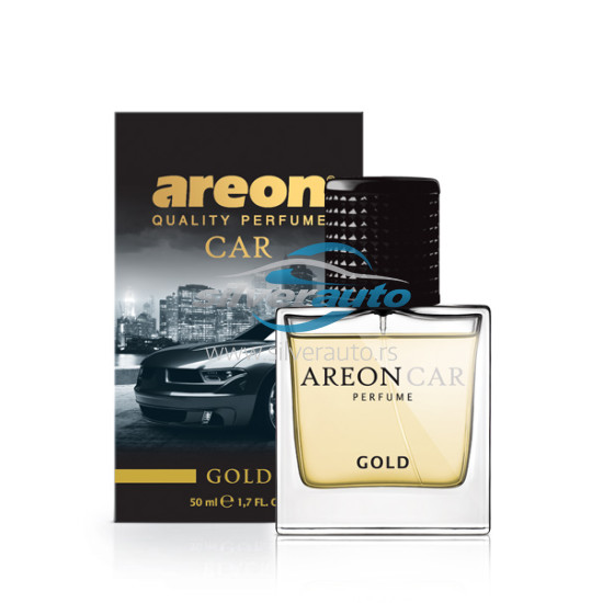 AREON CAR PERFUME GOLD
INSPIRITIVAN DIZAJN I SENZUALNI PARFEM ZA OSVEŽAVAJUĆU ATMOSVERU, GDE GOD DA KRENETE.